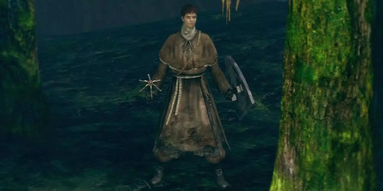 Dark Souls Remastered Forest Protector Cleric.