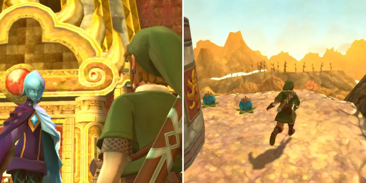 Ukufumana iintyatyambo zeBomb ezifunekayo ukufikelela kwisiqwenga sokuqala kwiNqaku leZelda: Skyward Sword HD