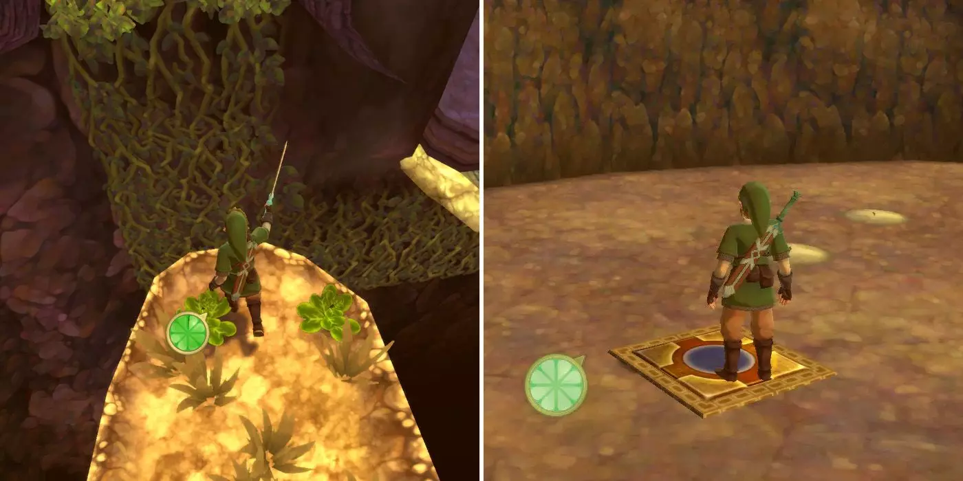 สะพานขยายใน The Legend of Zelda: Skyward Sword HD