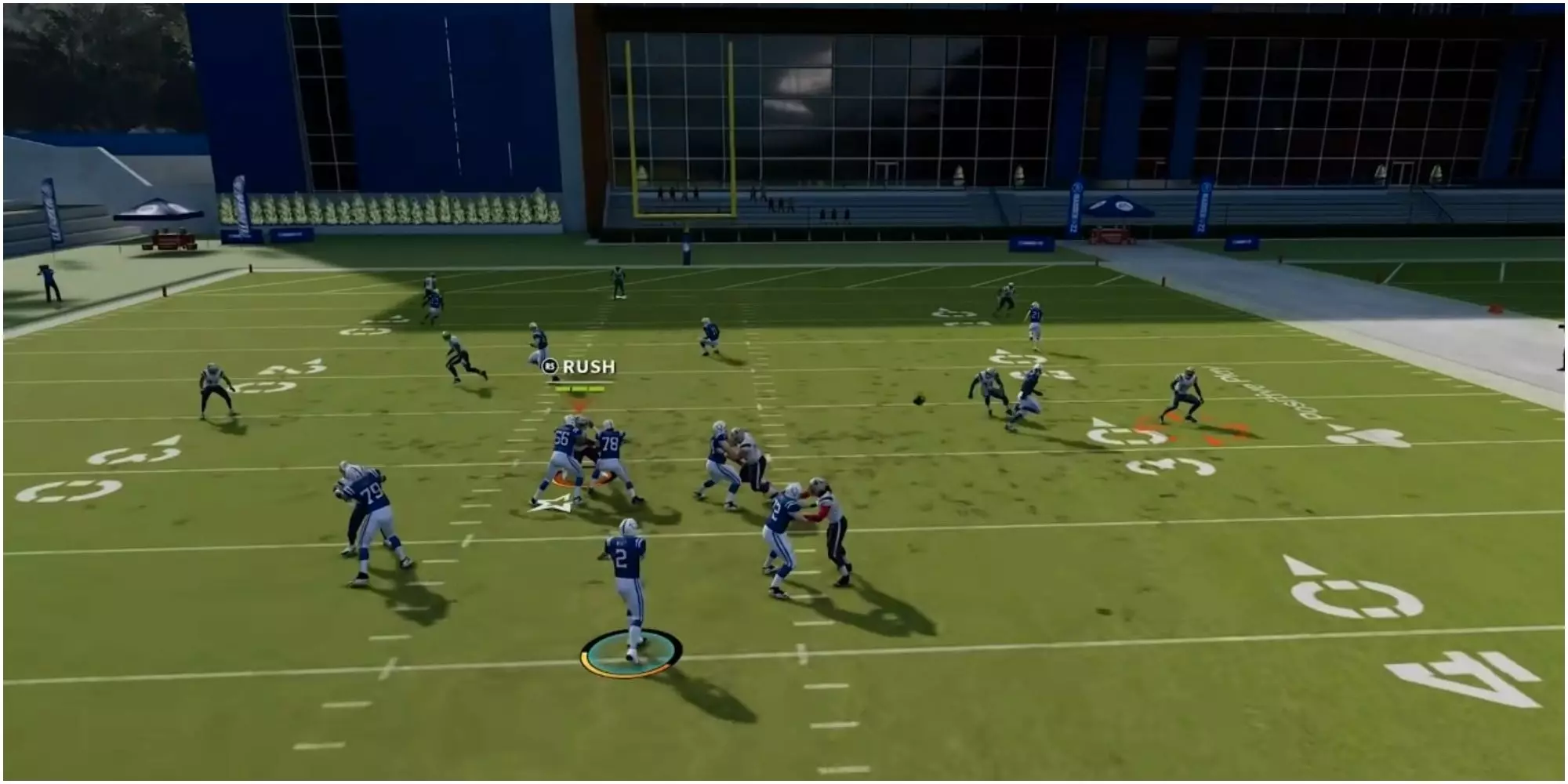 Madden NFL 22 Underneath sinyalna Ngalawan A Short Pass