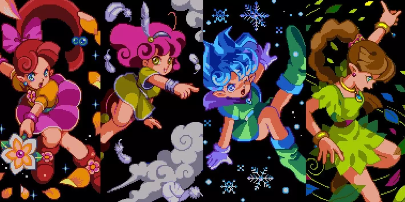 Cymeriadau Panel De Pon