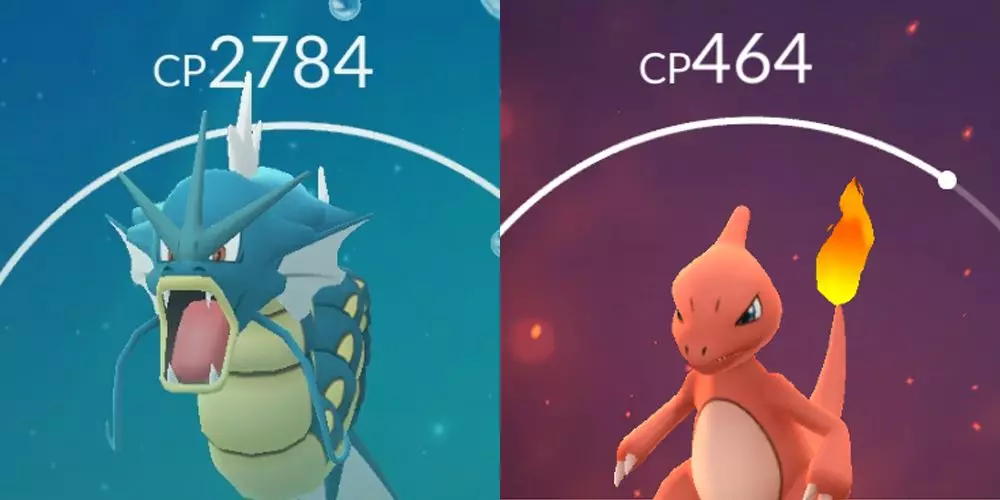 CP Pokemon ў Pokemon GO