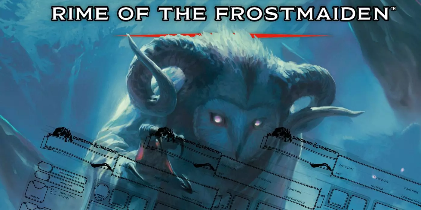 Požemiai ir Dragons Rime of the Frostmaid