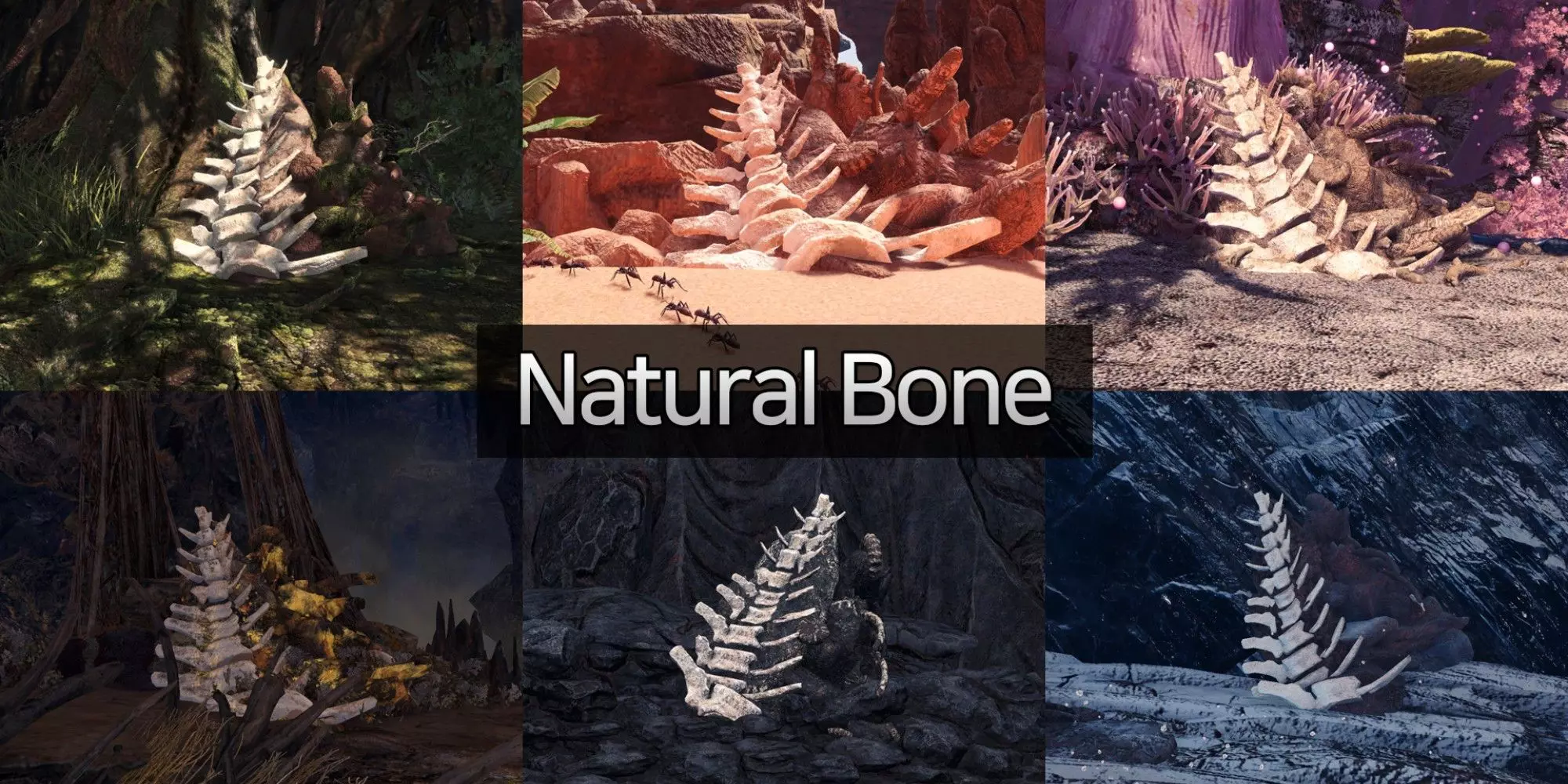 naturalna kość mod dla mhw