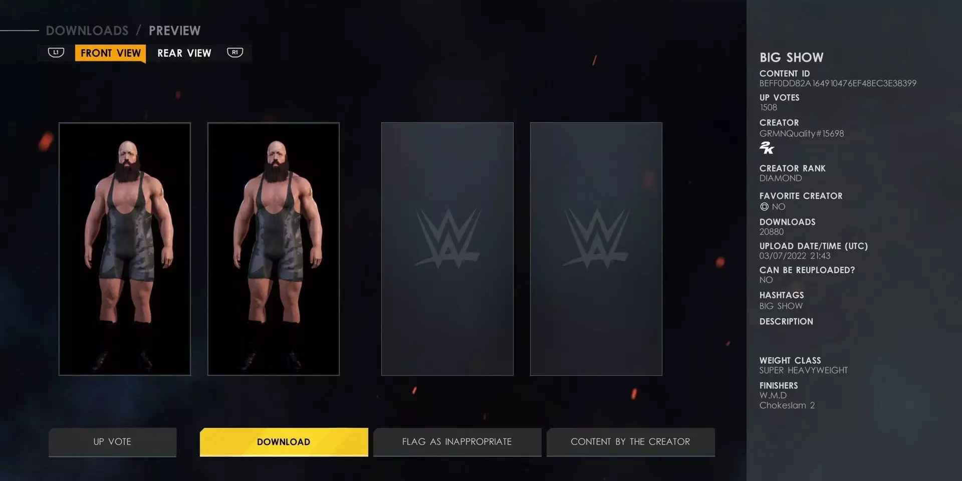 wwe-2k22-labākās-pielāgotās-superzvaigznes-pamatojoties uz-bijušajiem-wwe-wrestlers-lielo šovu