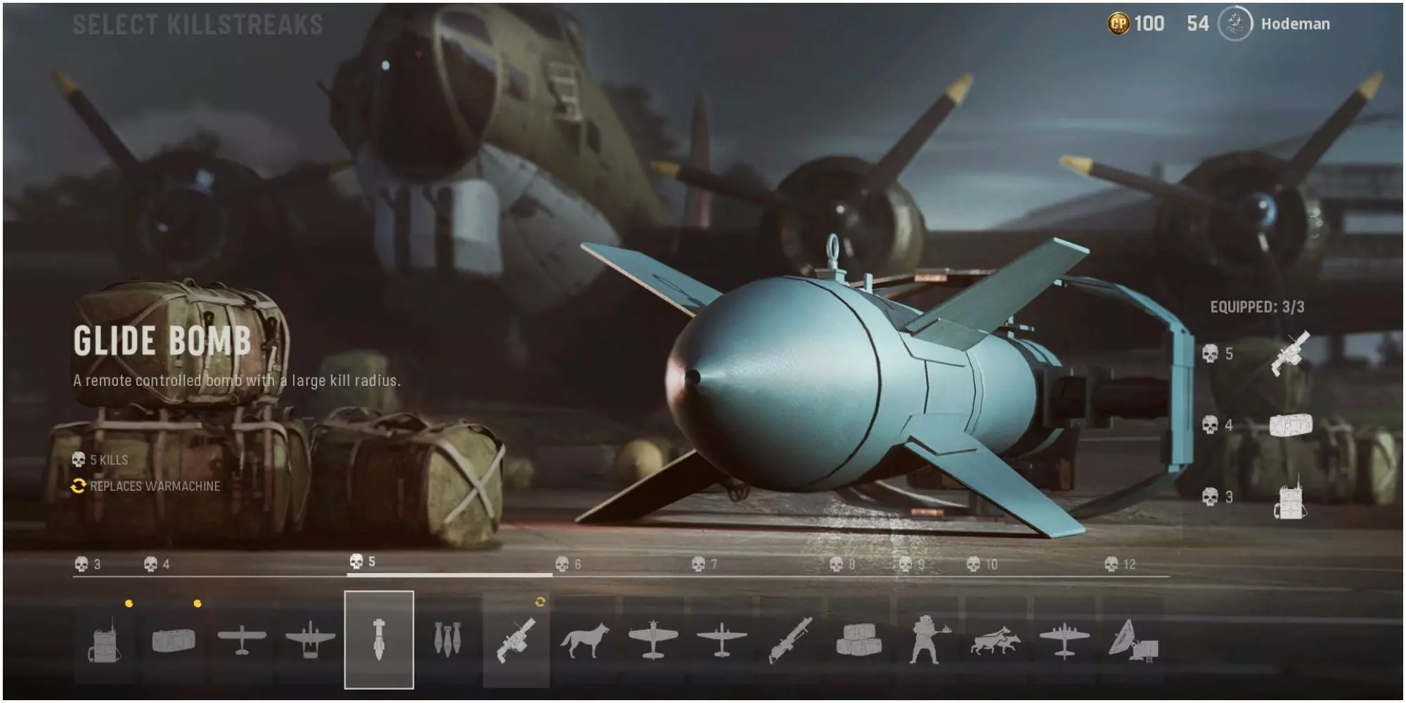 Call Of Duty Vanguard Опис на наградата The Glide Bomb Killstreak