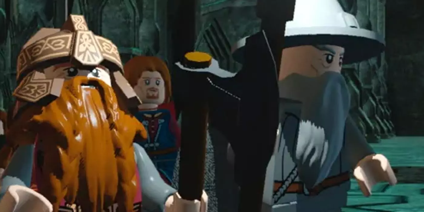 Гендальф Lego Hobbit LOTR