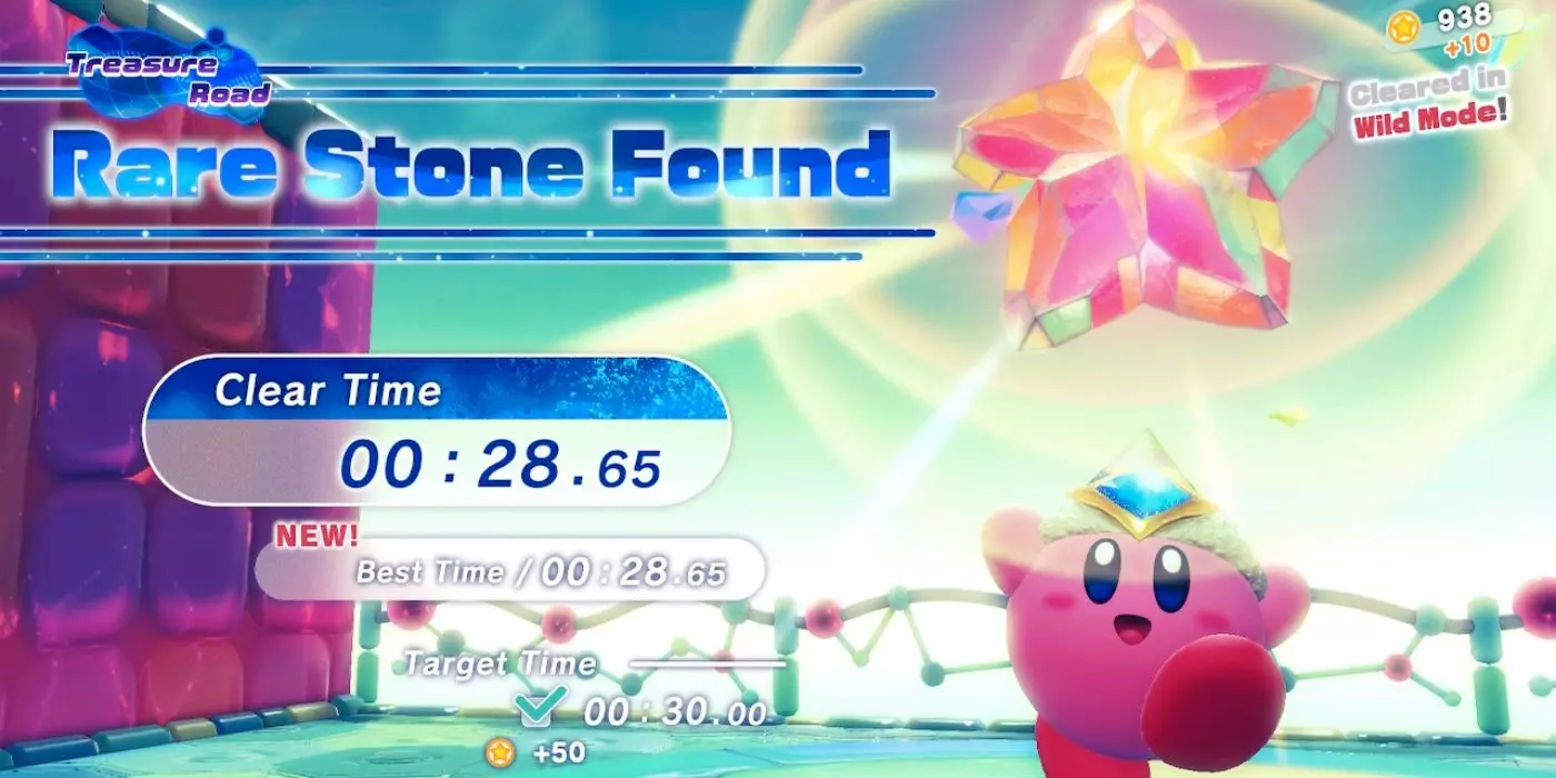 Kirby e la strada del tesoro della Terra Dimenticata