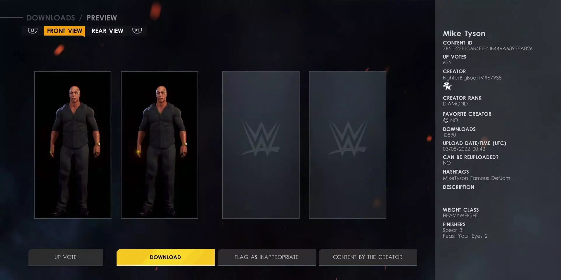 wwe-2k22-bestu-sérsniðnu-stórstjörnurnar-byggðar-á-stjörnum-mike-tyson