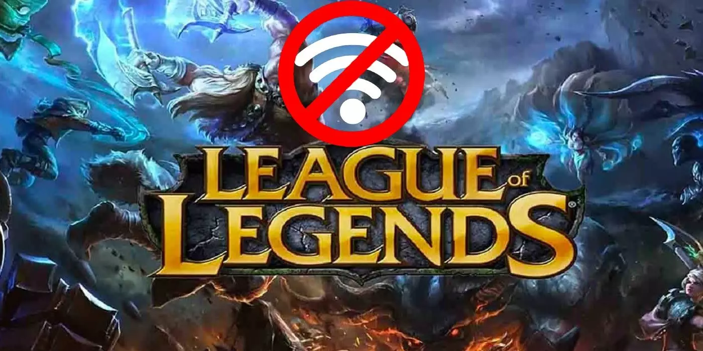 league of legends, zerbitzariaren arazoak, Interneteko konexioa