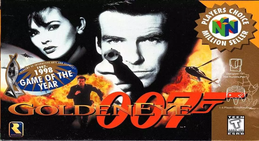 GoldenEye N64 kaanekujundus