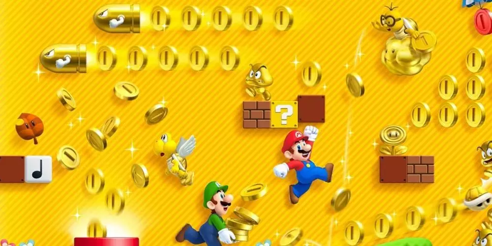 Νέο χρυσό εξώφυλλο Super Mario Brothers 2