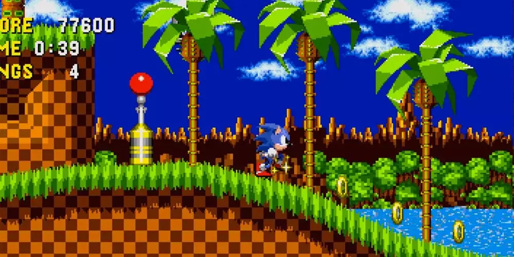 Sonic The Hedgehog Sega Genesis em execução