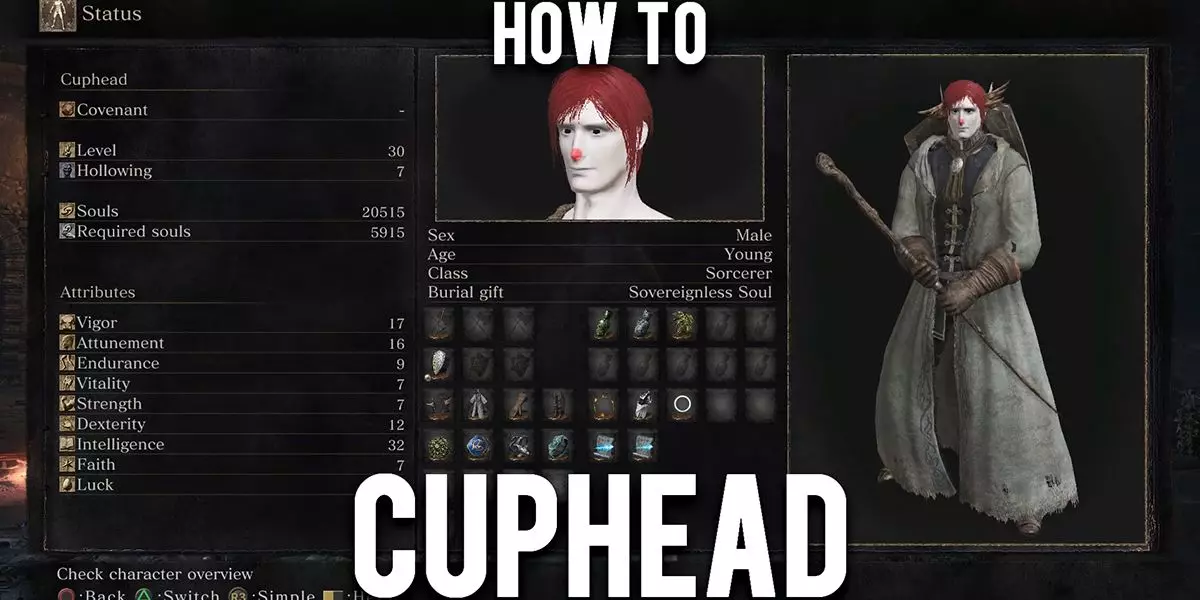 Cuphead a Dark Souls III