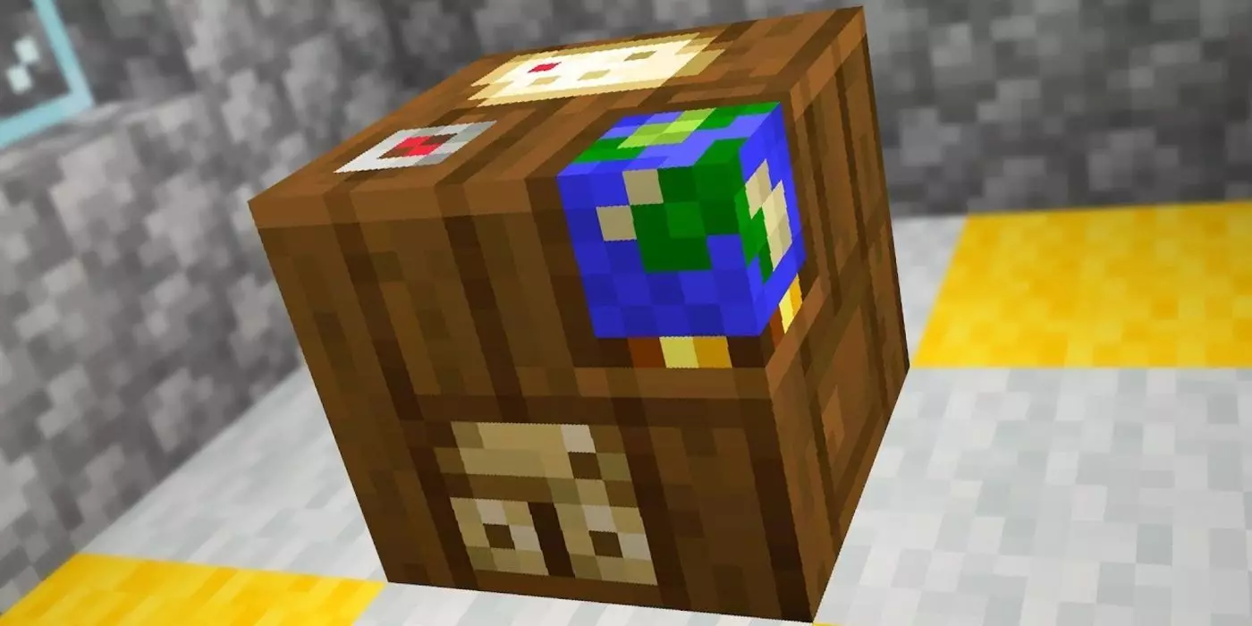 Minecraft-Kartografietabelle