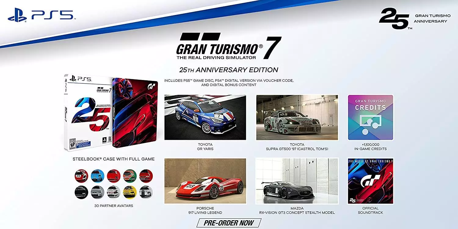 gran-turismo-7-25 週年紀念版獎金