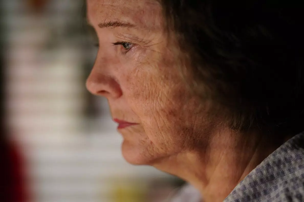 Ellen McLain as Thelma Cates in 'Night, Mother'