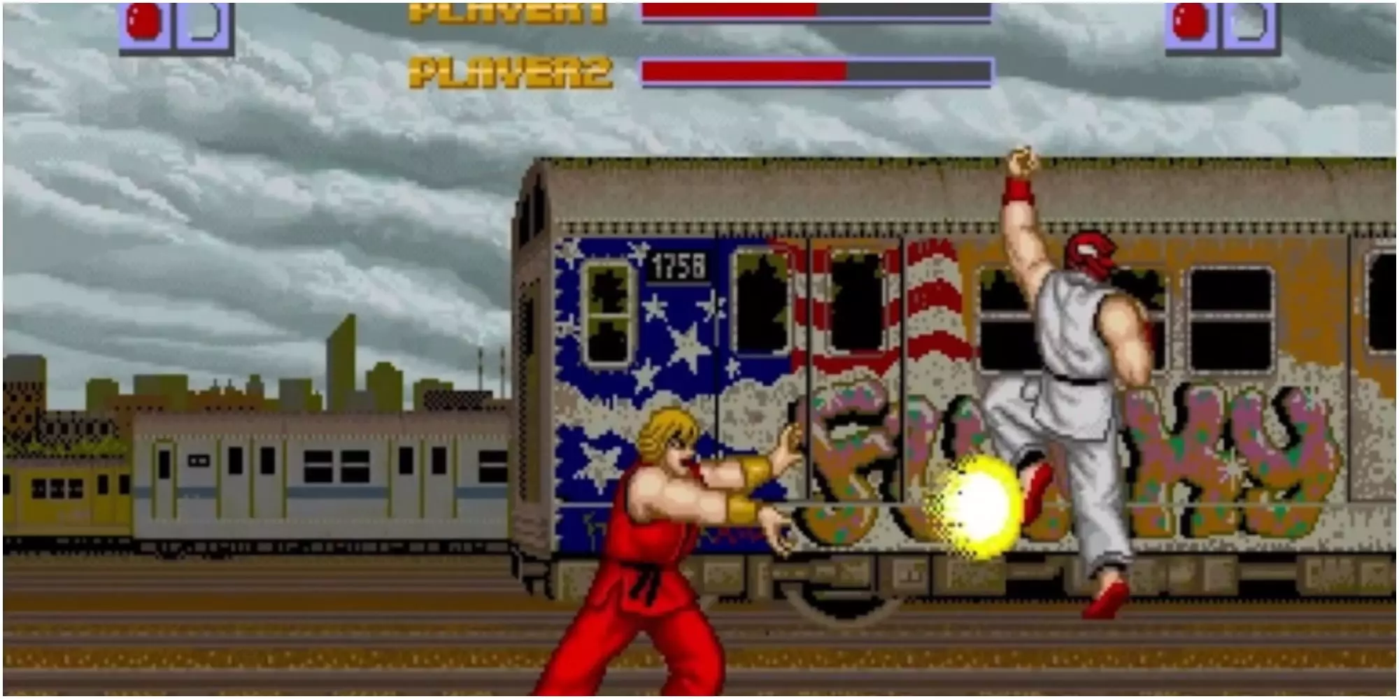 street fighter 1 ryu ak ken