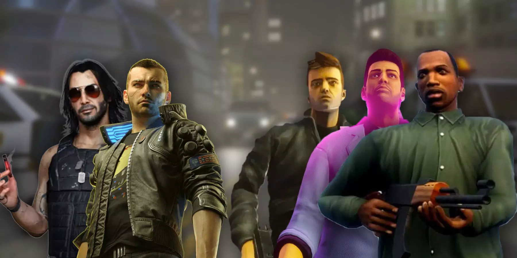 GTA Trilogy är inte Cyberpunk 2077 2.0