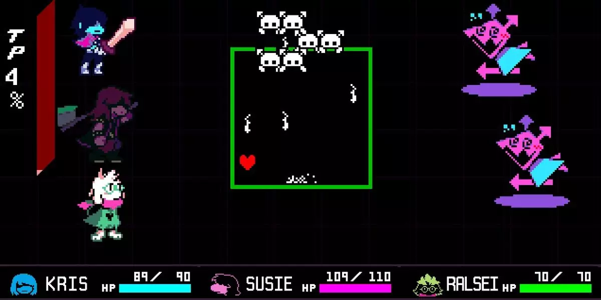 Kev sib ntaus sib tua hauv Deltarune Tshooj 2