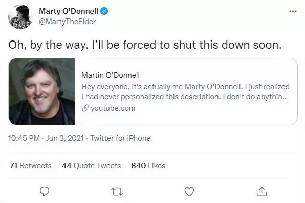 o'donnell youtube shutdown