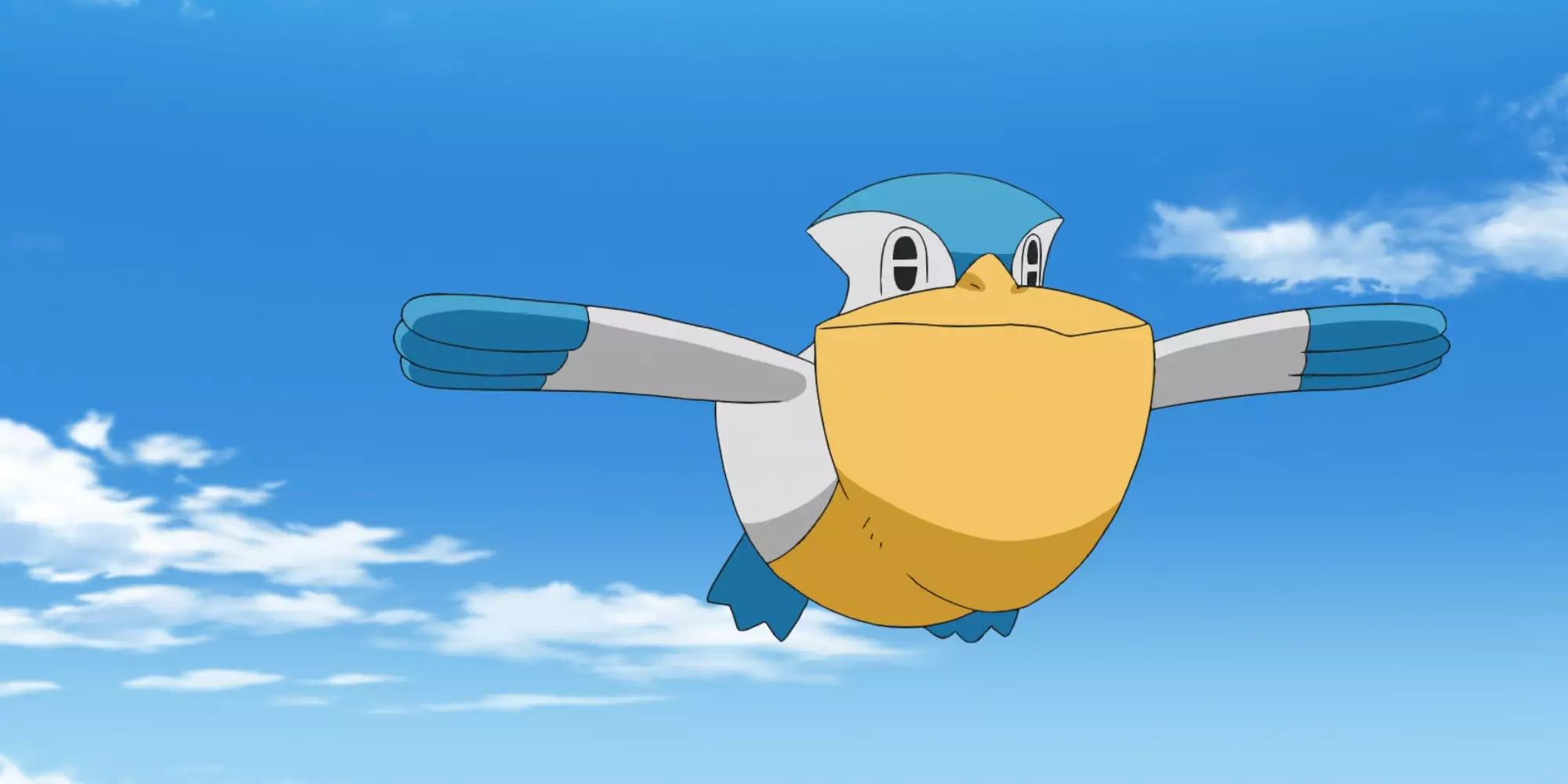 Pelipper საწყისი Pokemon Anime Cropped