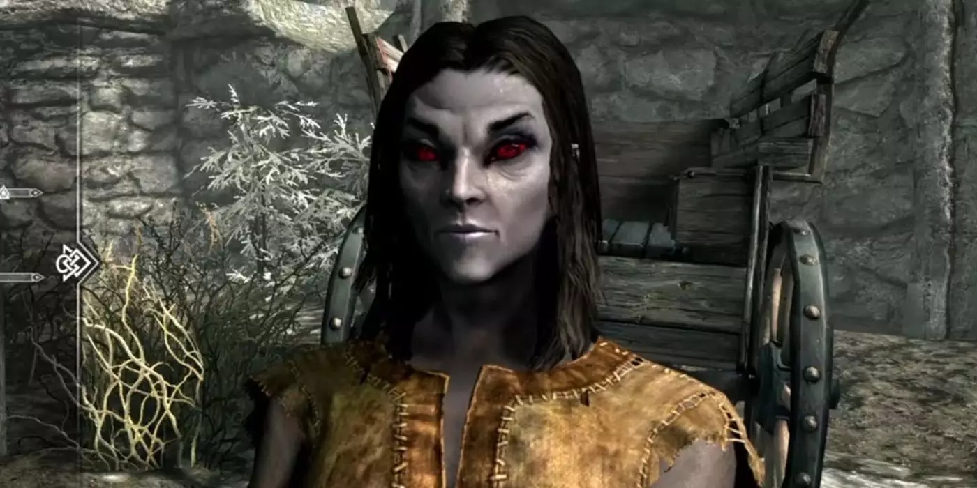 Ο χαρακτήρας Skyrim Dunmer