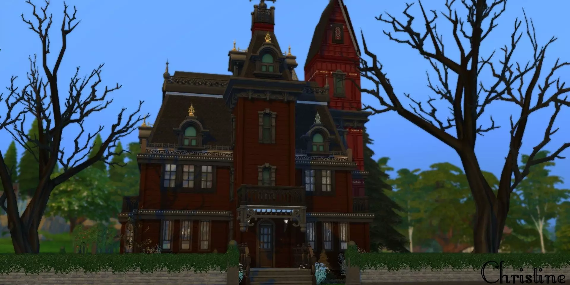 Sims 4 Spookhuis Victoriaanse herehuis