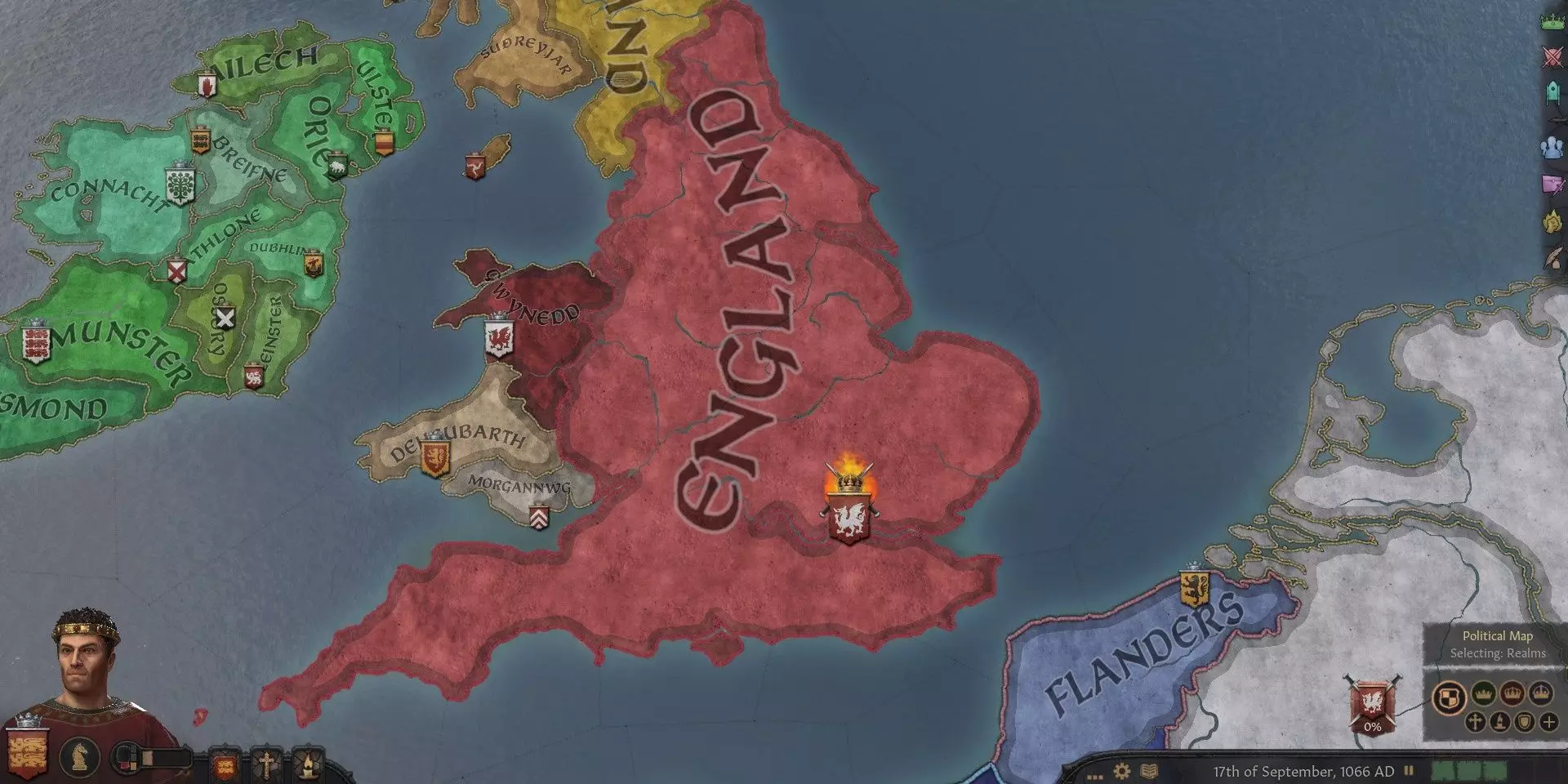 Reino de Inglaterra de Crusader Kings 3