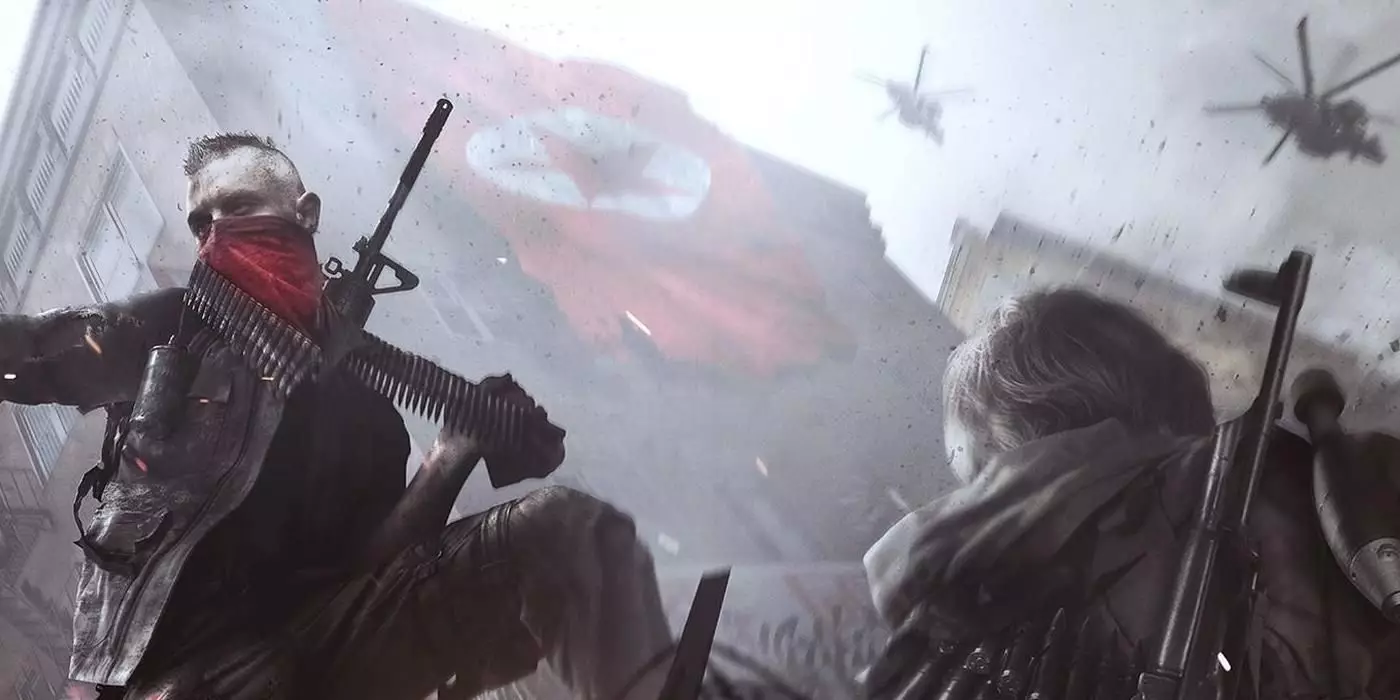 Homefront: The Revolution - promocijska podoba likov sredi bitke