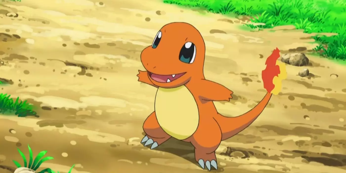 anime charmander pokemon lebu urang