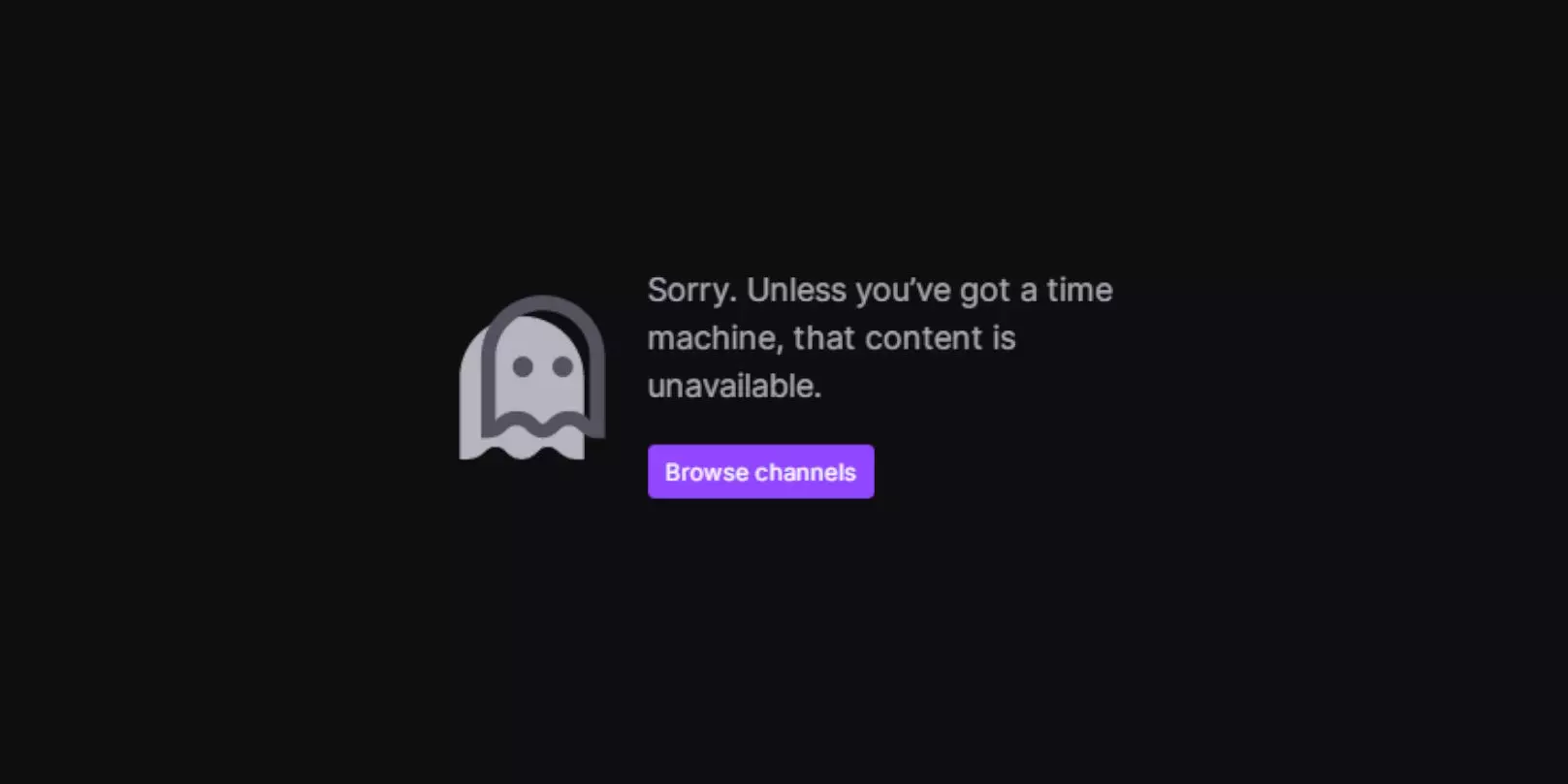 twitch ban screen default