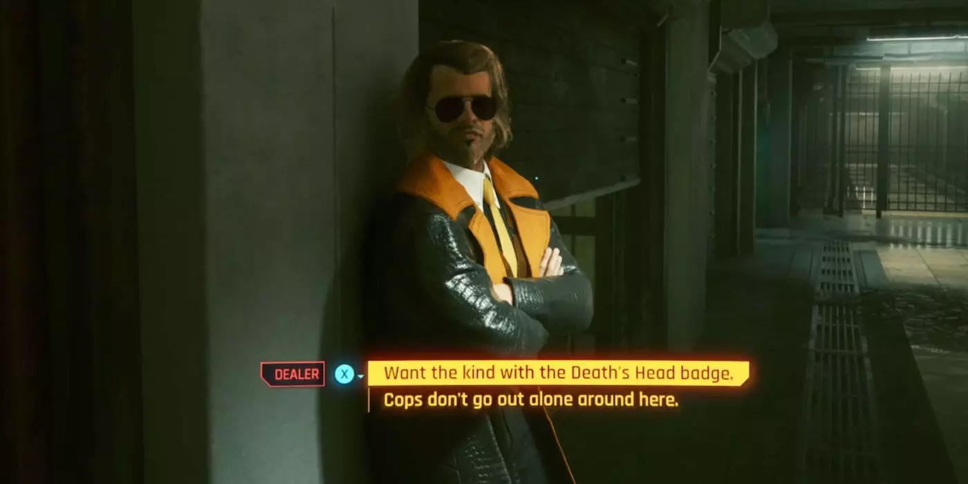 Dealer Braindance cyberpunk 2077