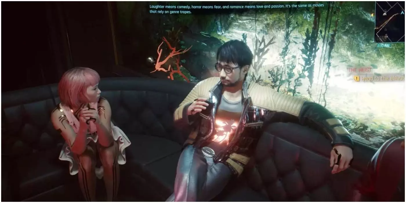 Hideo Kojimas cameo i cyberpunk