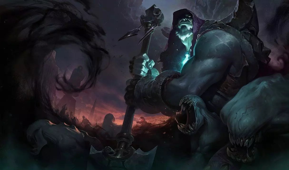 League of Legends yorick တရားဝင်အနုပညာ