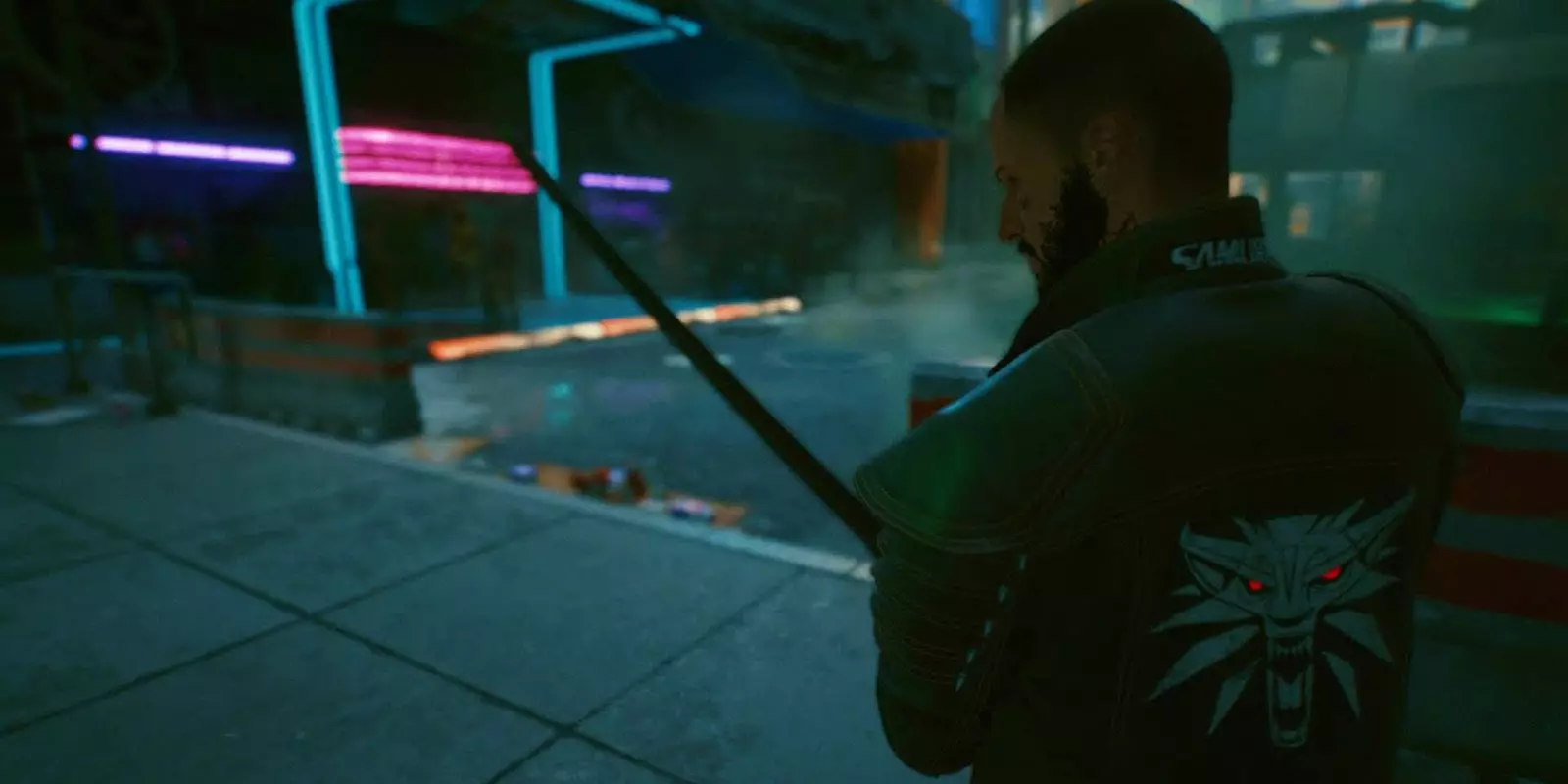 Cyberpunk 2077 Katana Czarnego Jednorożca