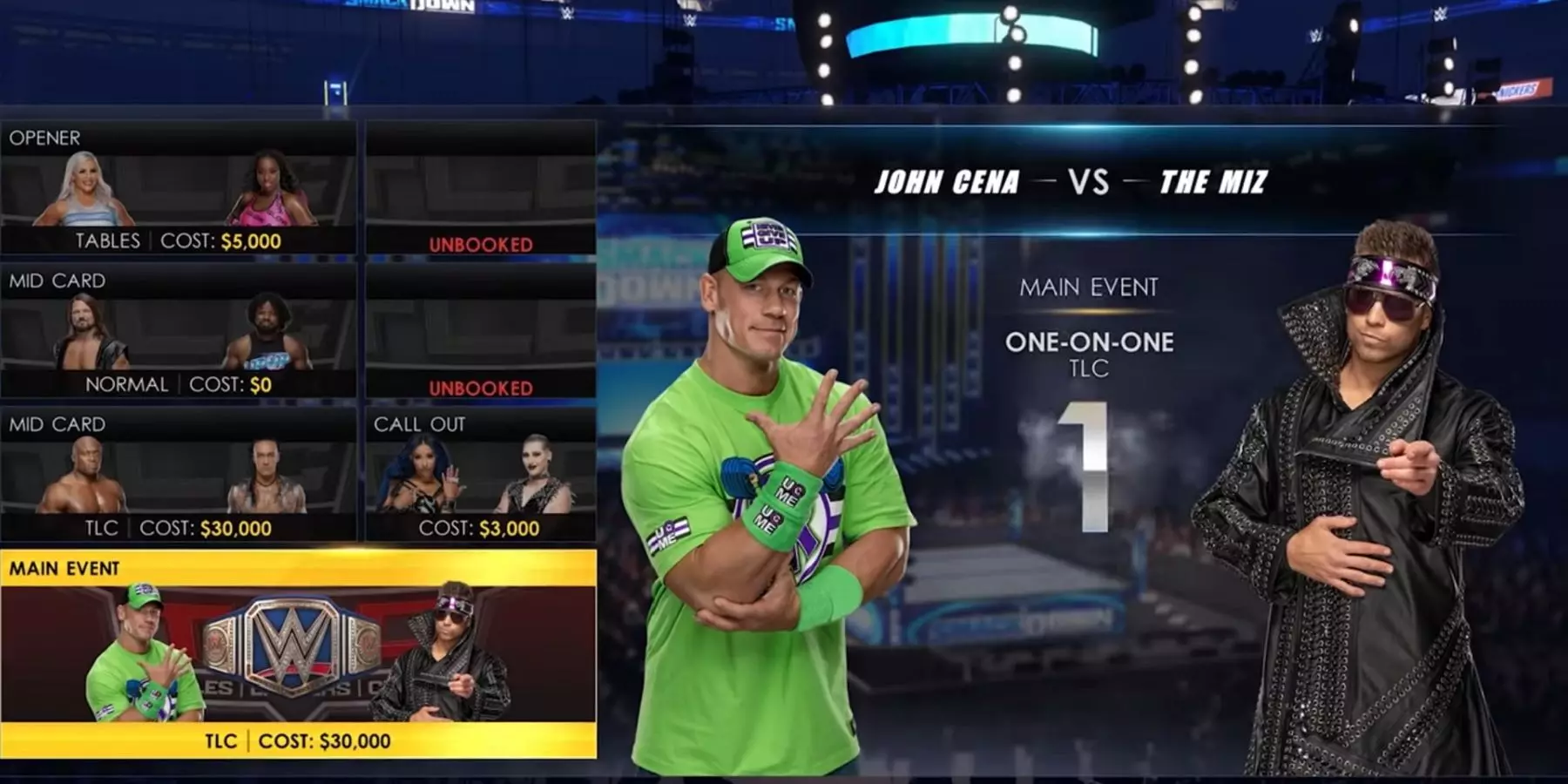 wwe 2k22 mygm režim