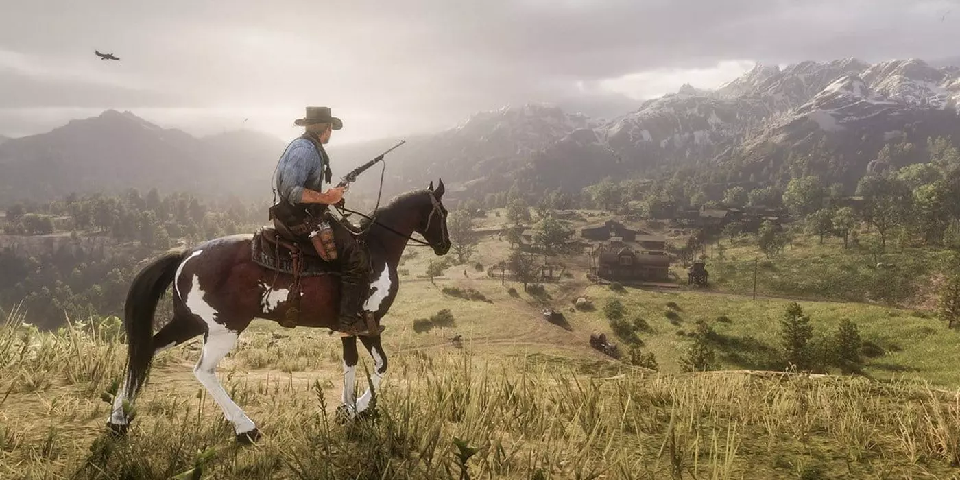 Arthuras Morganas filme „Red Dead Redemption 2“.