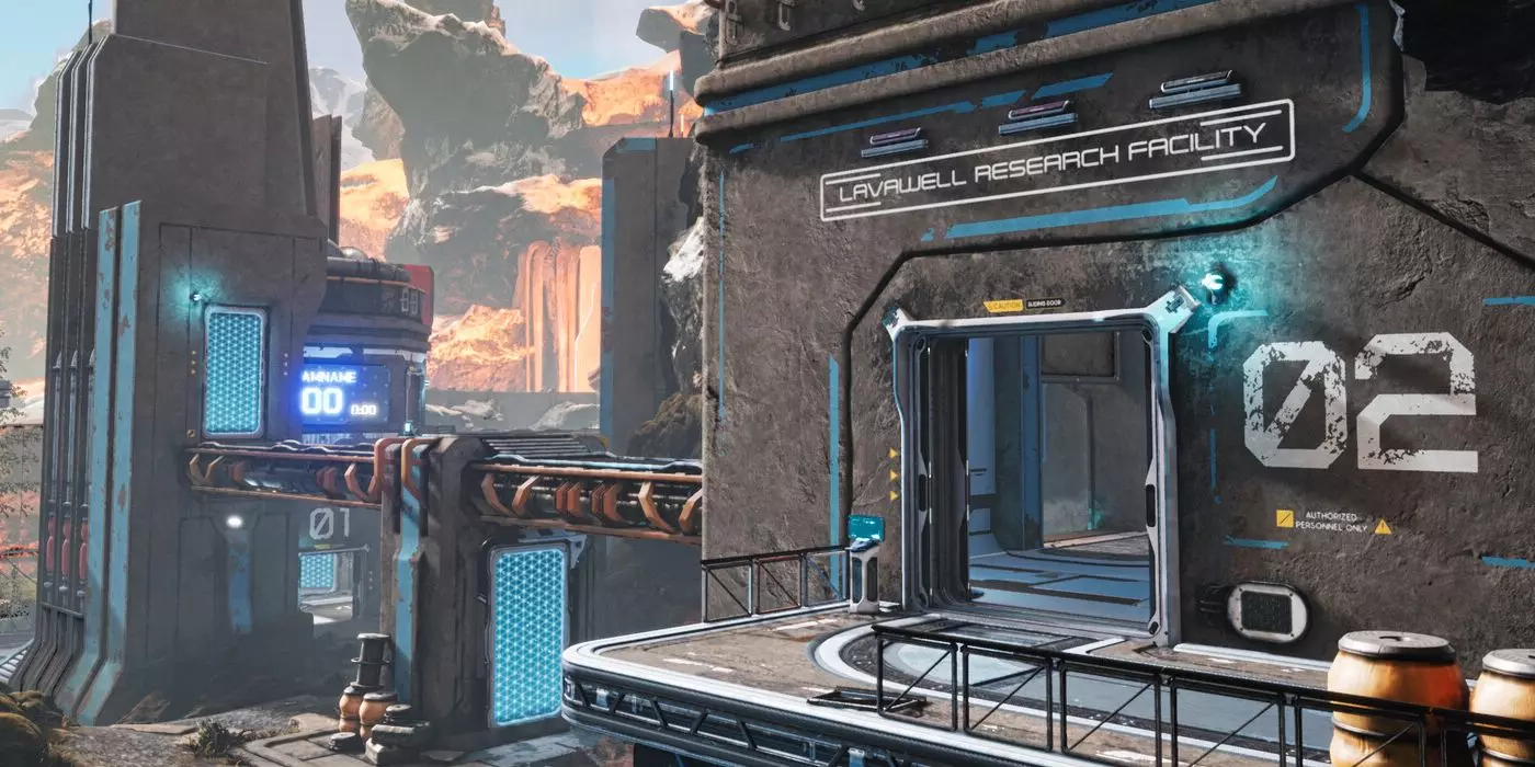 Lavawell Small Splitgate Map