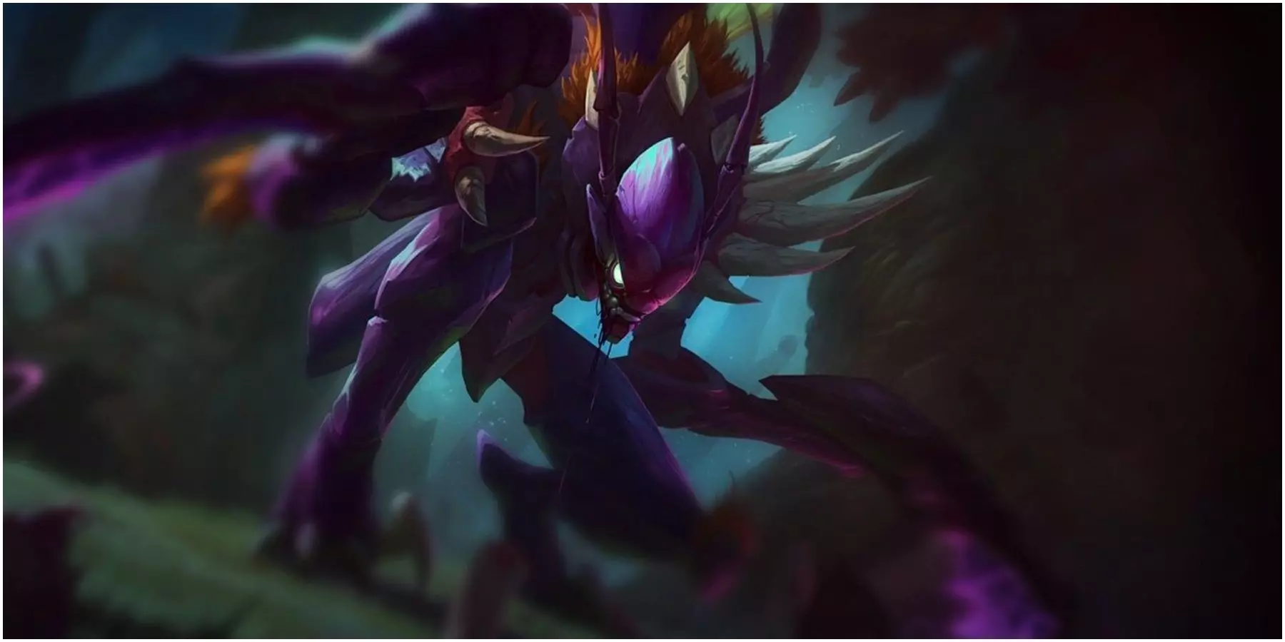 Kha'Zix jaagt in de jungle