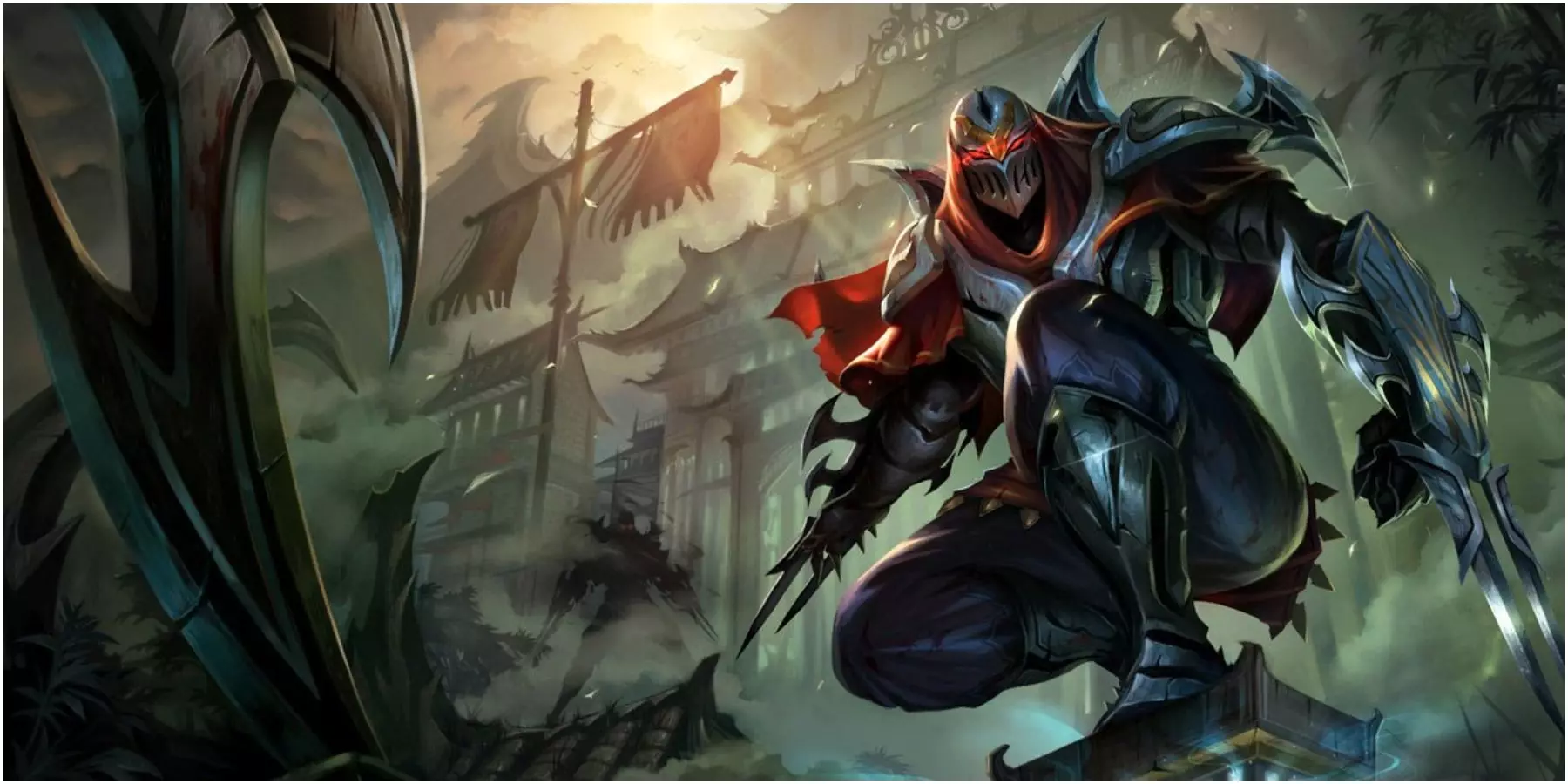 Zed créant son ombre en Ionie