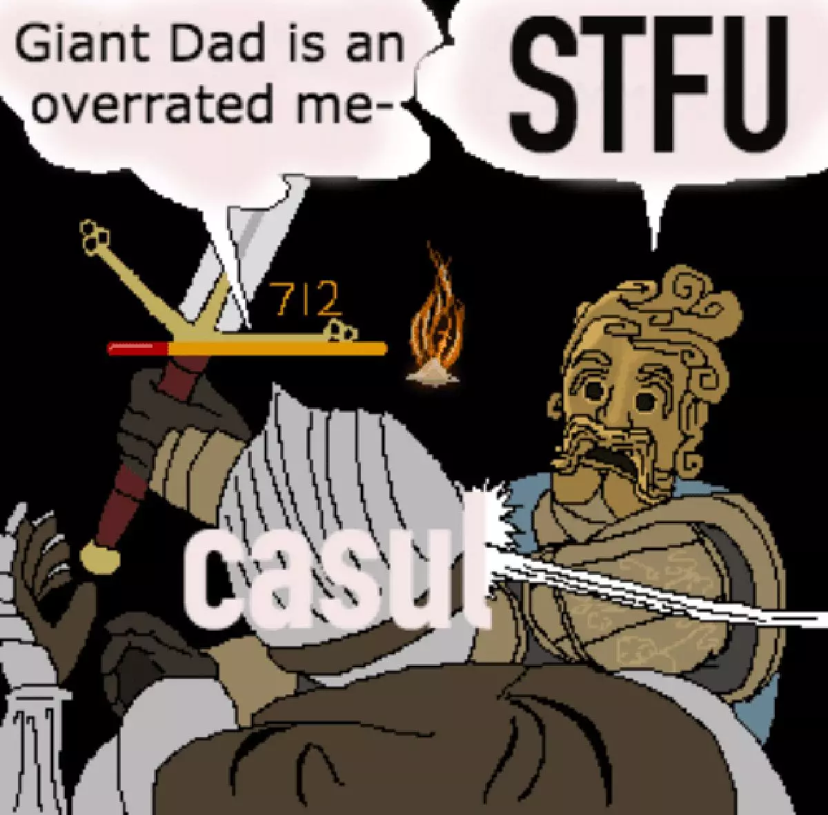 Dark Souls: 10 Giant Dad Memes ສໍາລັບຄວາມຫມາຍທີ່ແທ້ຈິງ (ທີ່ບໍ່ເຄີຍຕາຍ) 53049_3