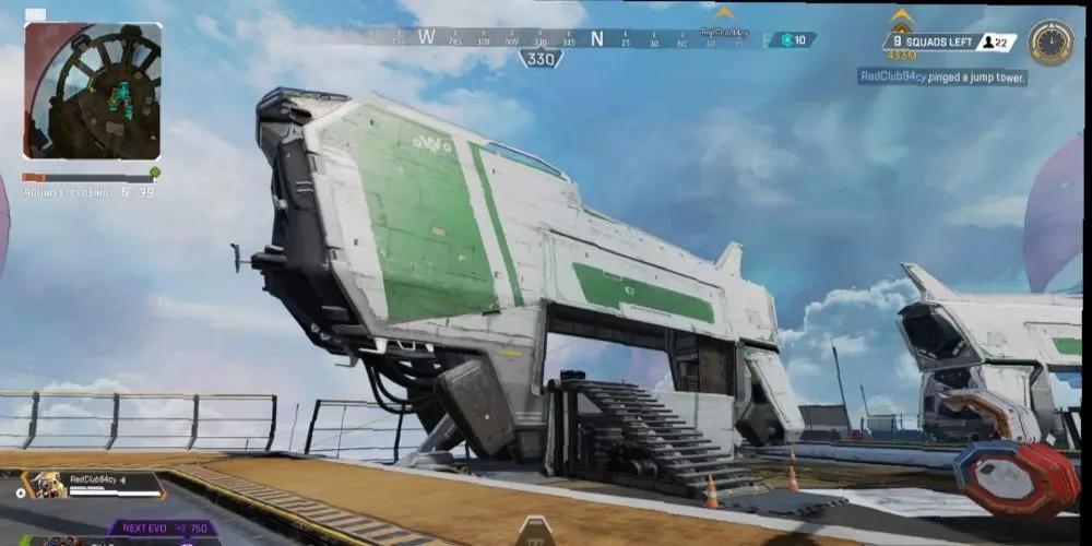 Schiff der Witwenklasse Apex Legends Secrets Titanfall