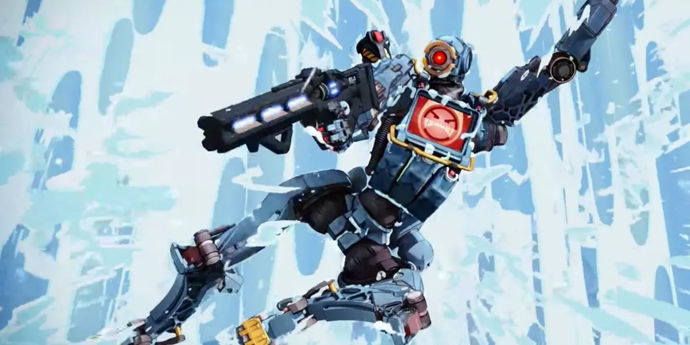 Ang pathfinder nga robot gikan sa apex legends