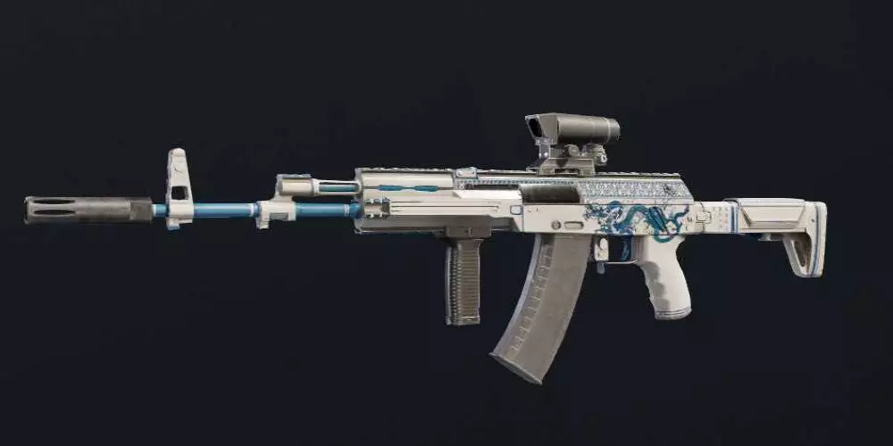 Rainbow Six Siege White Dragon Skin Ak-12