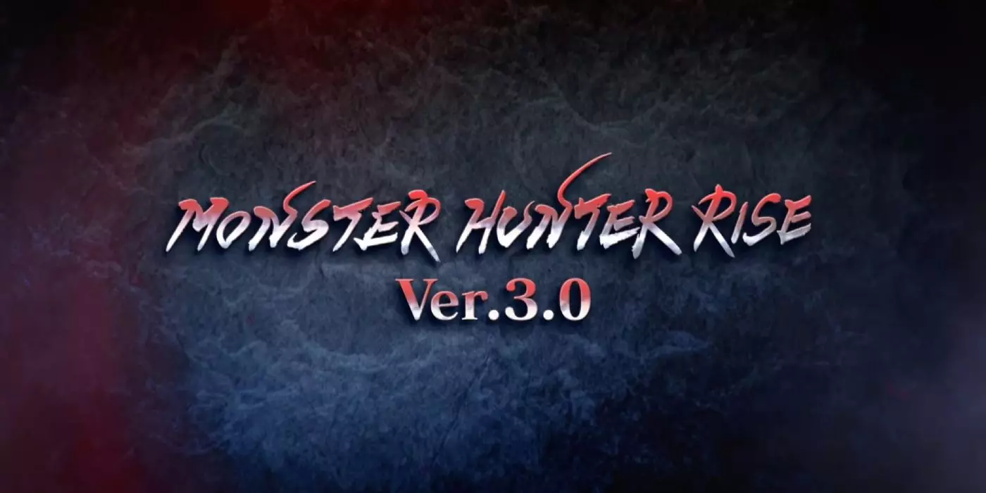 monster hunter rise 3.0