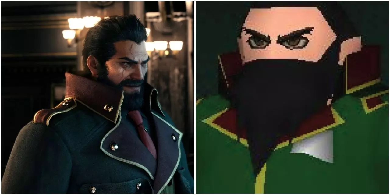 Final Fantasy 7 Heidegger Konparazioa