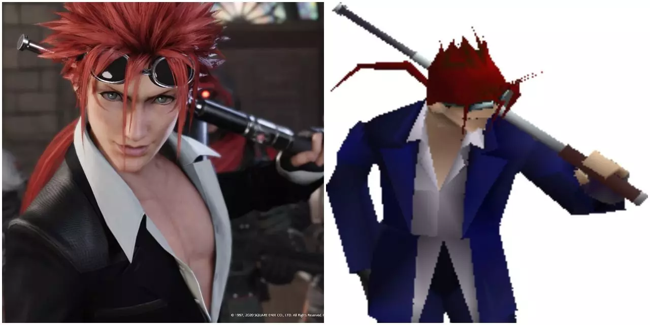 Final Fantasy 7 Reno Comparison