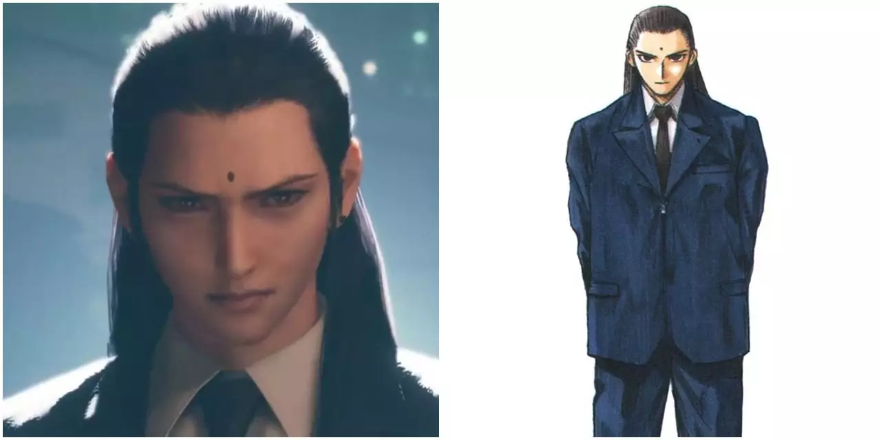 Final Fantasy 7 Tseng Comparison