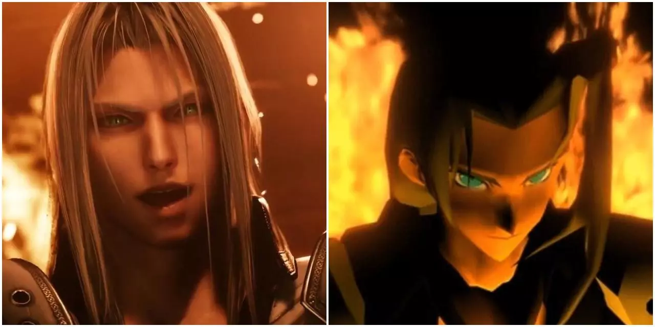 การเปรียบเทียบ Final Fantasy 7 Sephiroth